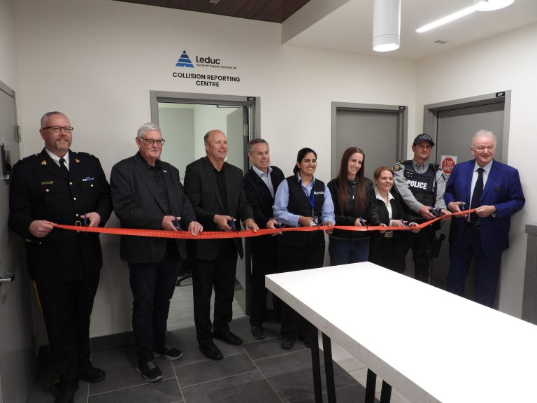 Leduc Collision Reporting Centre Grand Opening - Accident Support ...
